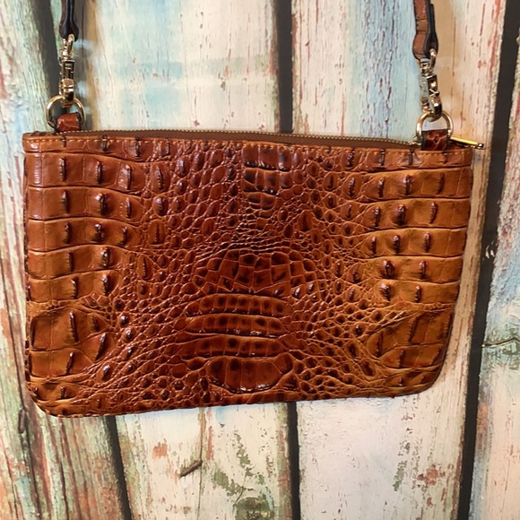 Stauer | Bags | Stauer Crocodile Faux Leather Purse With Adjustable ...